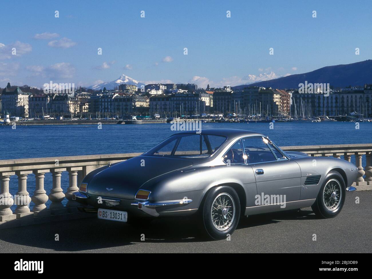1960 Aston Martin DB4 Bertone Jet in Switzerland Stock Photo - Alamy