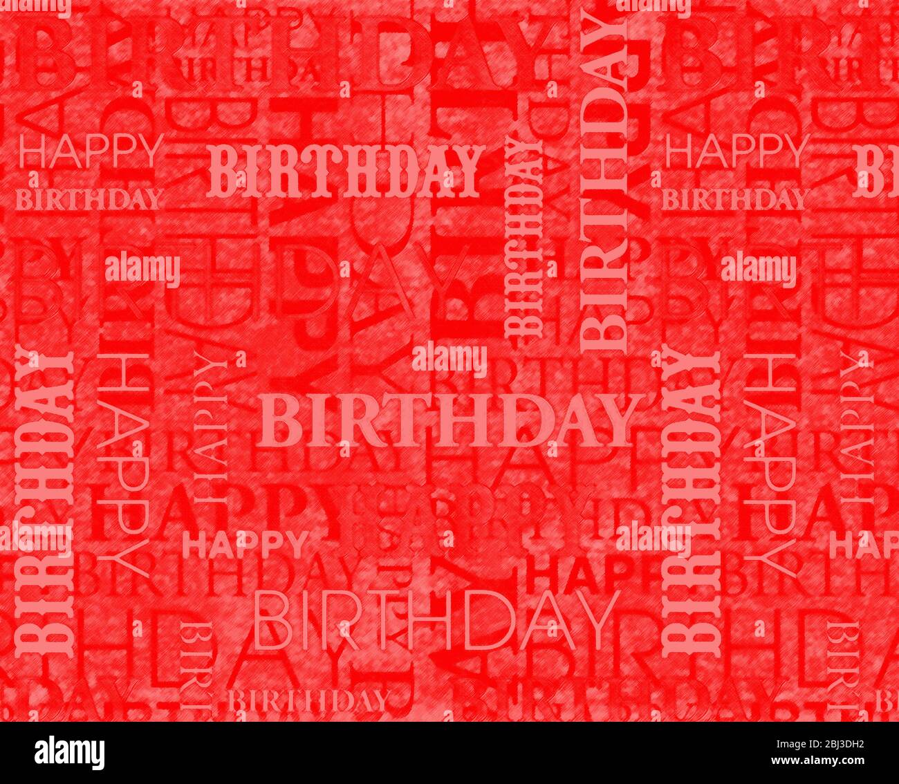 Birthday word cloud in red and white for background or wallpaper ...