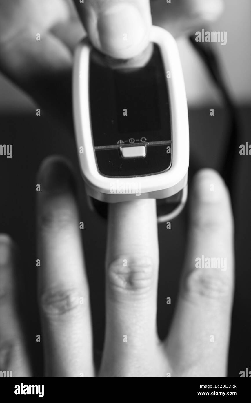 Check with finger Black and White Stock Photos & Images - Alamy