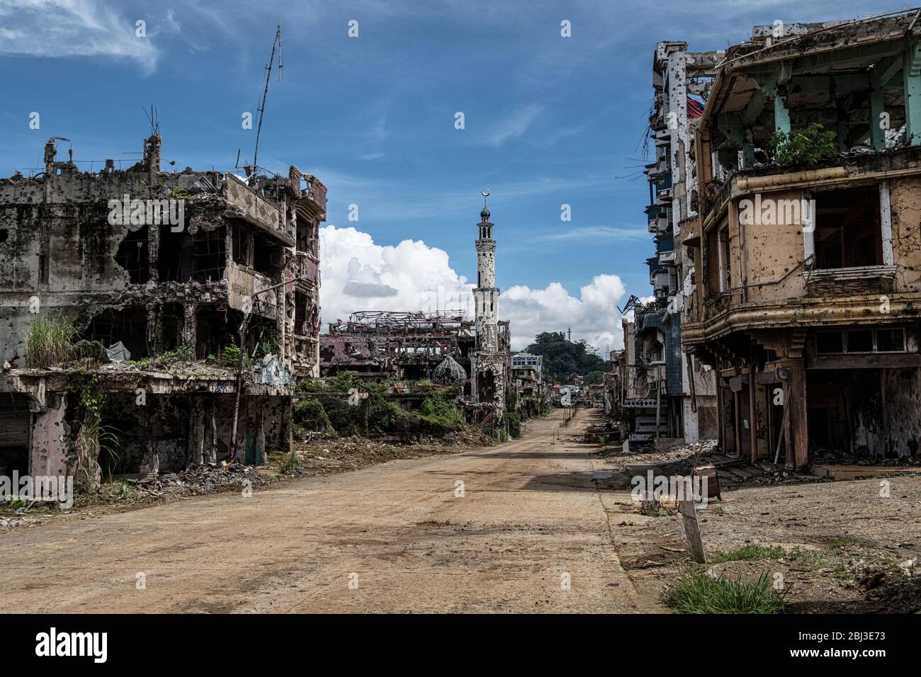 Marawi after war, Mindanao, Philippines Stock Photo - Alamy