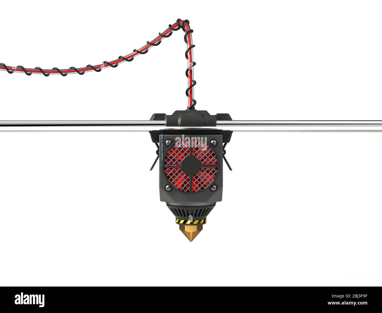 Head industrial 3d printer Cut Out Stock Images & Pictures - Alamy