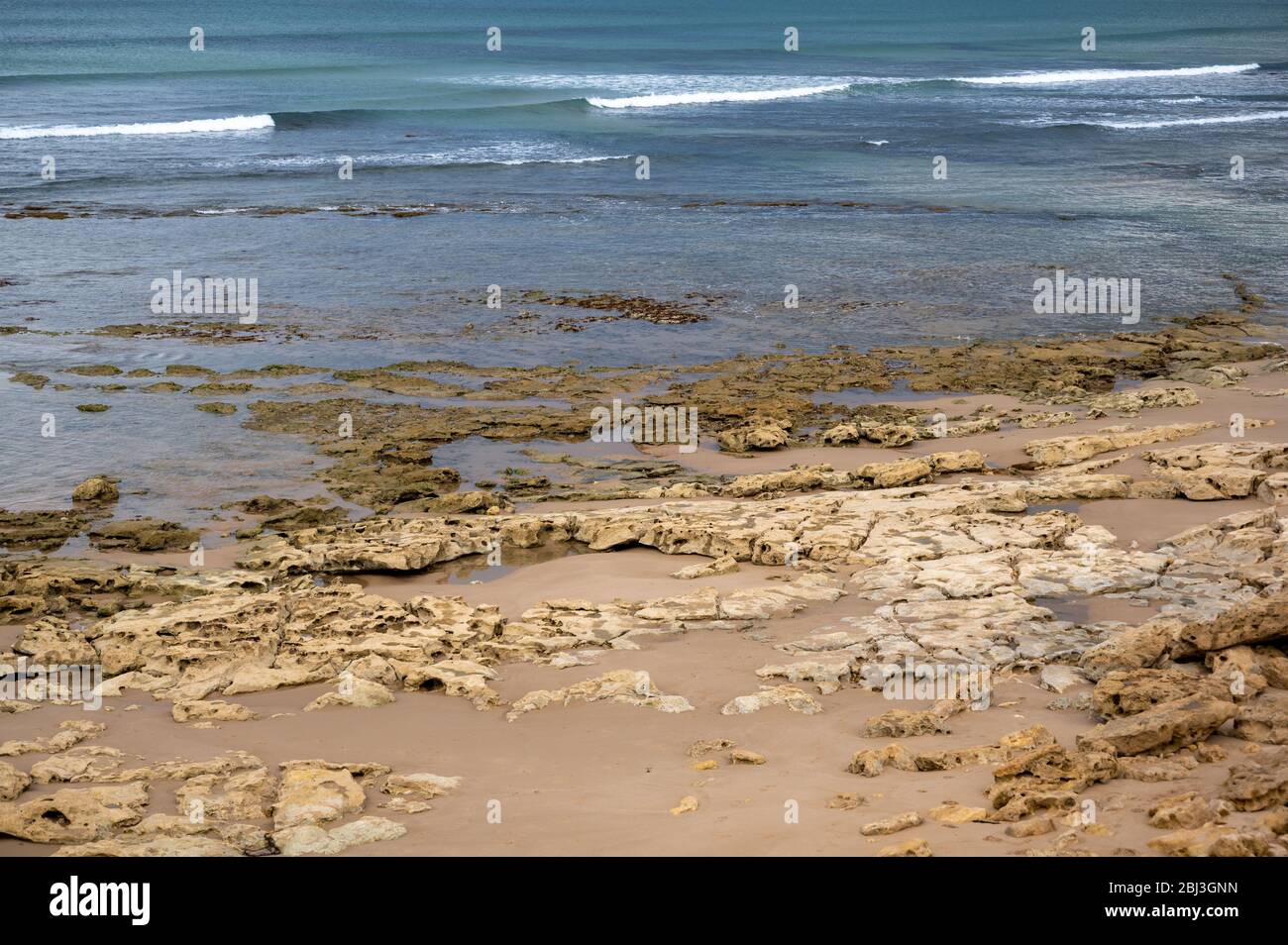 Beach at Point Danger, Torquay, Victoria, Australia Stock Photo - Alamy
