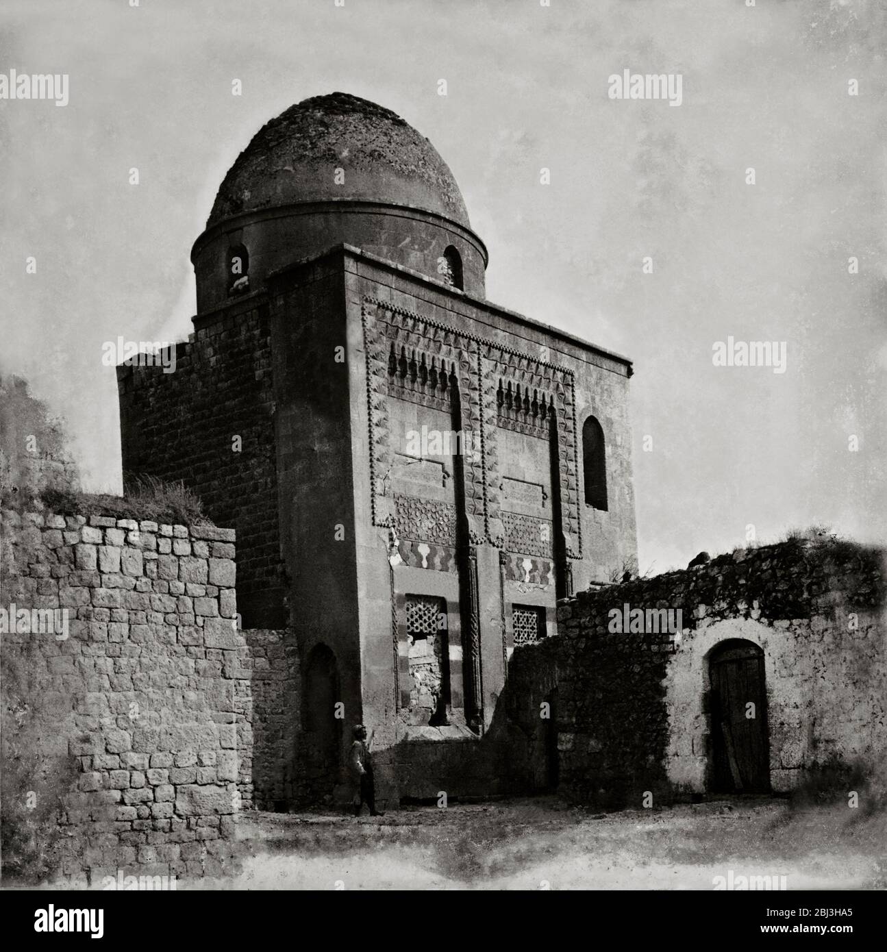 Palestinian, Middle Eastern towns and cities circa 1900 of medieval ...