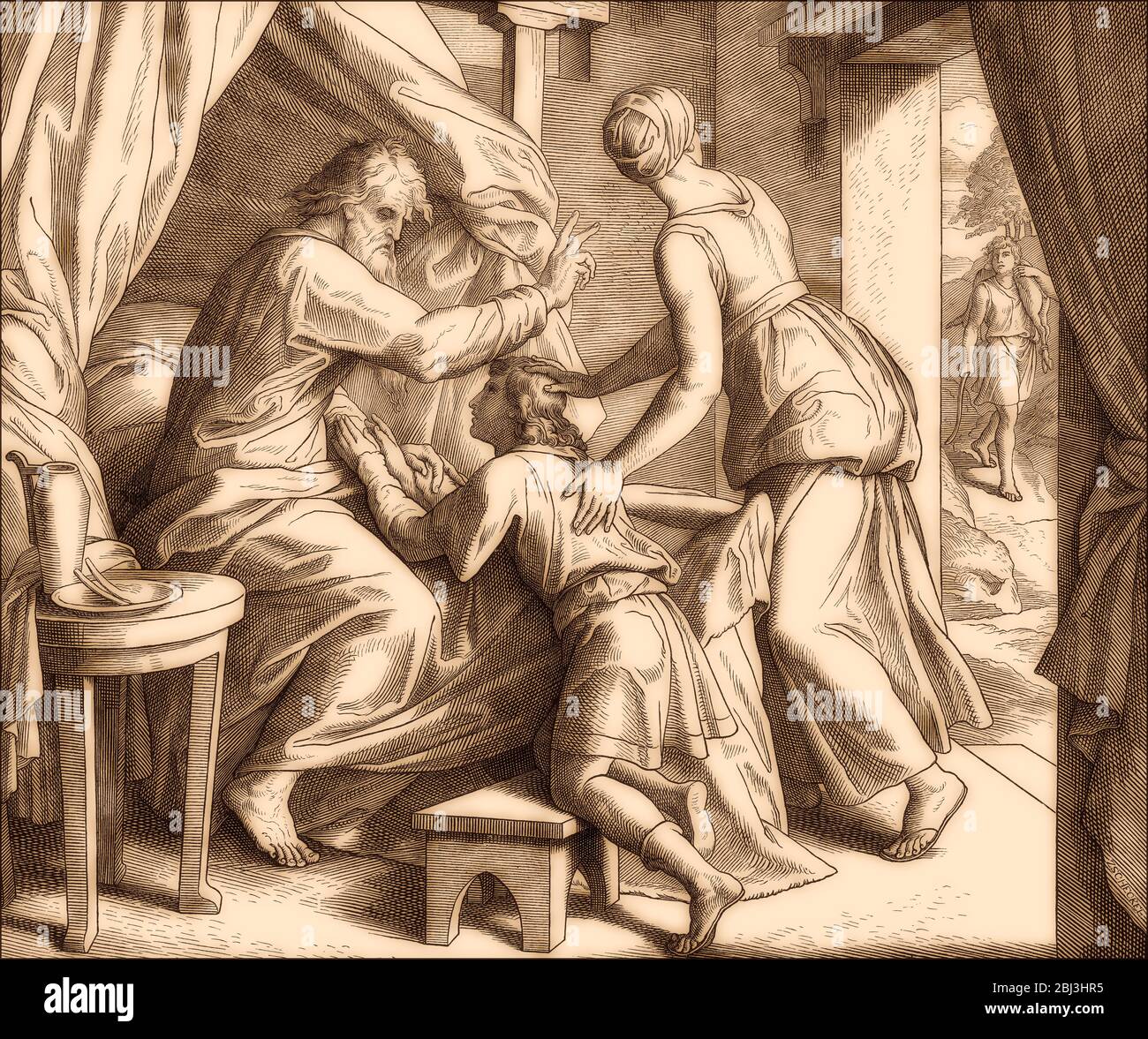 Abraham isaac jacob hi-res stock photography and images - Alamy