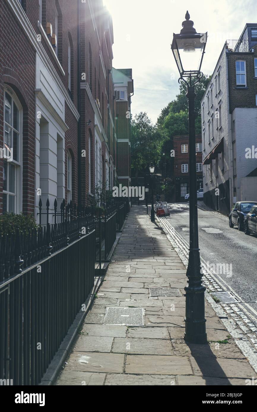There is no more beautiful street in england than this hi-res stock ...