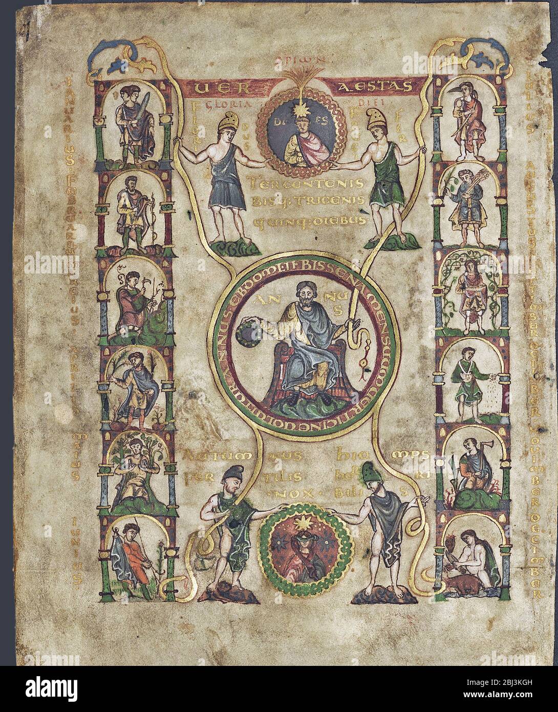 Vintage Medieval historical lifestyle artwork depicting everyday life ...