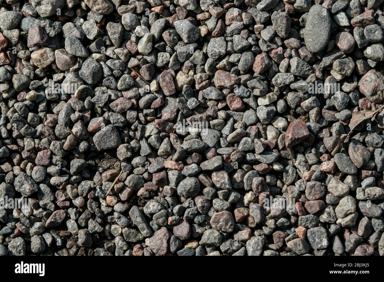 Grey granite gravel texture Stock Photo - Alamy