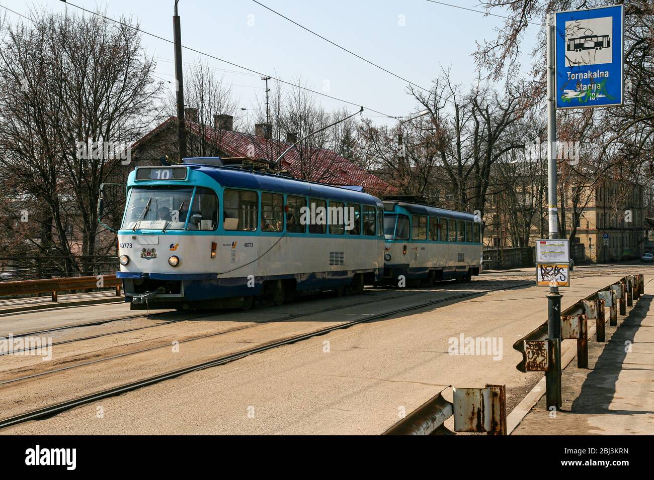 Riga tramway hi-res stock photography and images - Alamy