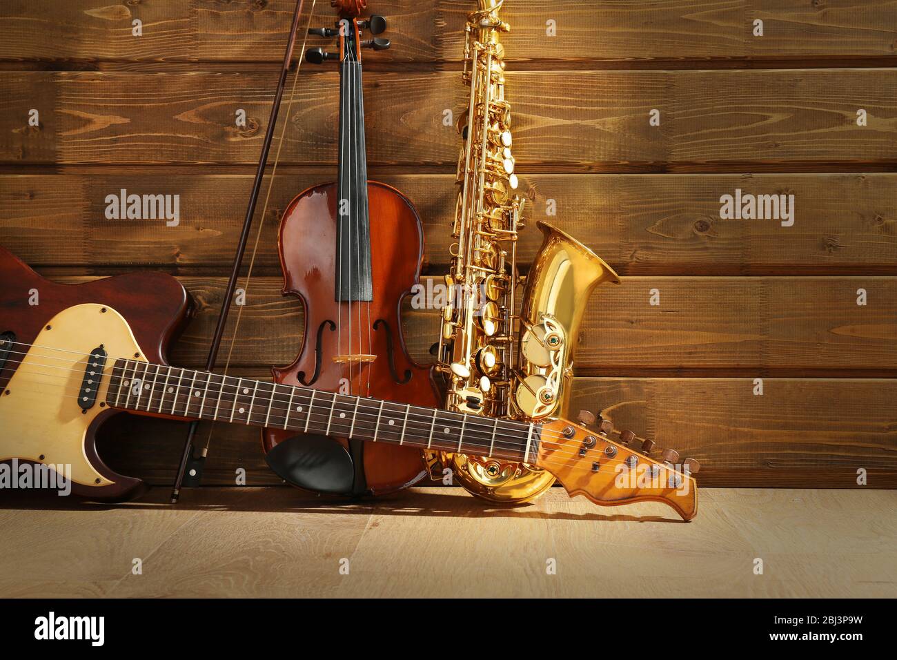 Shiny golden classic music instruments hi-res stock photography and ...