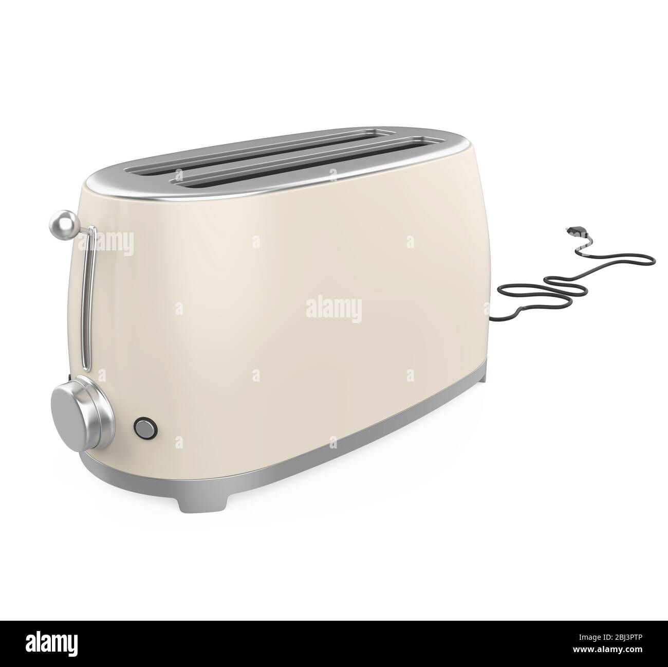 Bread Toaster Isolated Stock Photo - Alamy