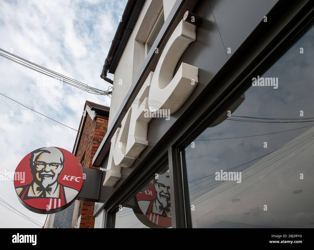 Kfc menu uk hi-res stock photography and images - Alamy