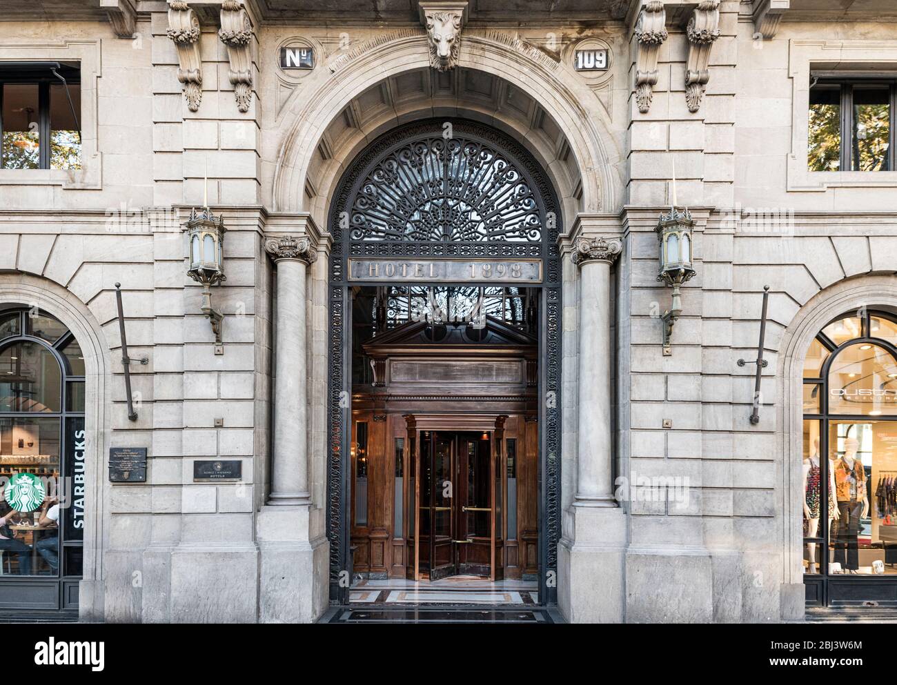 Hotel 1898 barcelona hi-res stock photography and images - Alamy