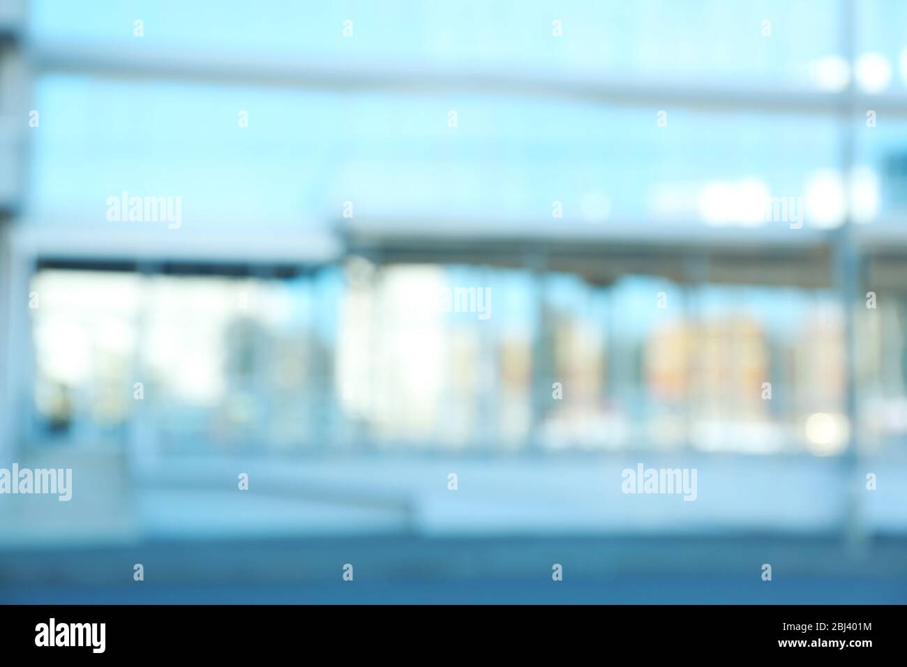 Blurred windows of building office center Stock Photo - Alamy