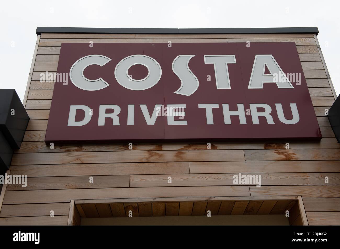 Costa coffee drive thru logo hi-res stock photography and images - Alamy