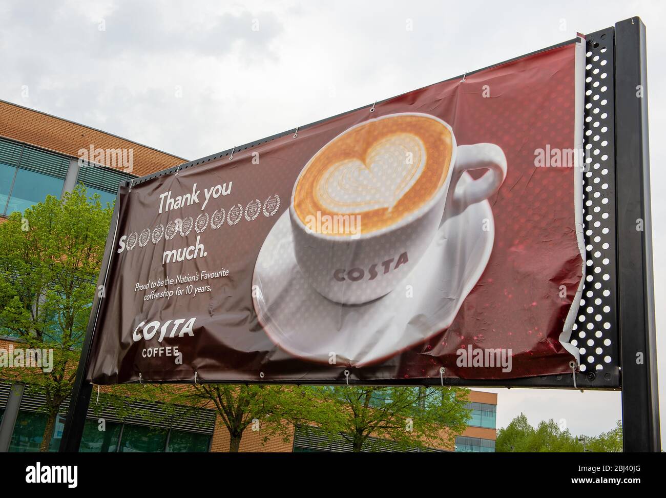 Costa coffee drive thru logo hi-res stock photography and images - Alamy