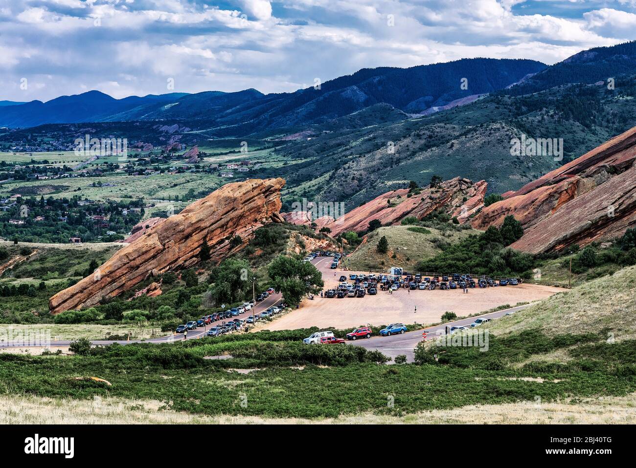 Red rocks amphitheatre hi-res stock photography and images - Alamy