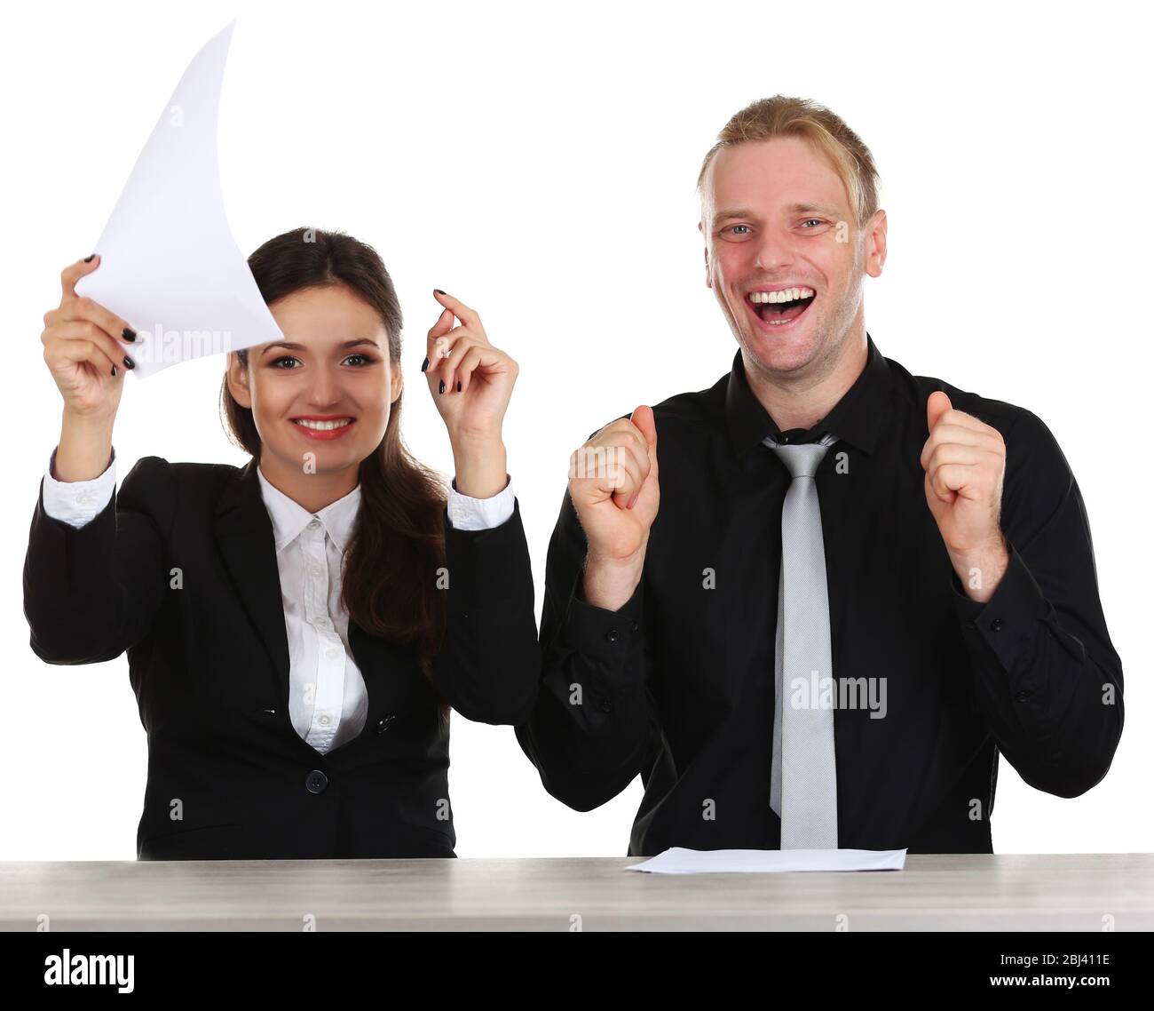 News anchors camera hi-res stock photography and images - Alamy