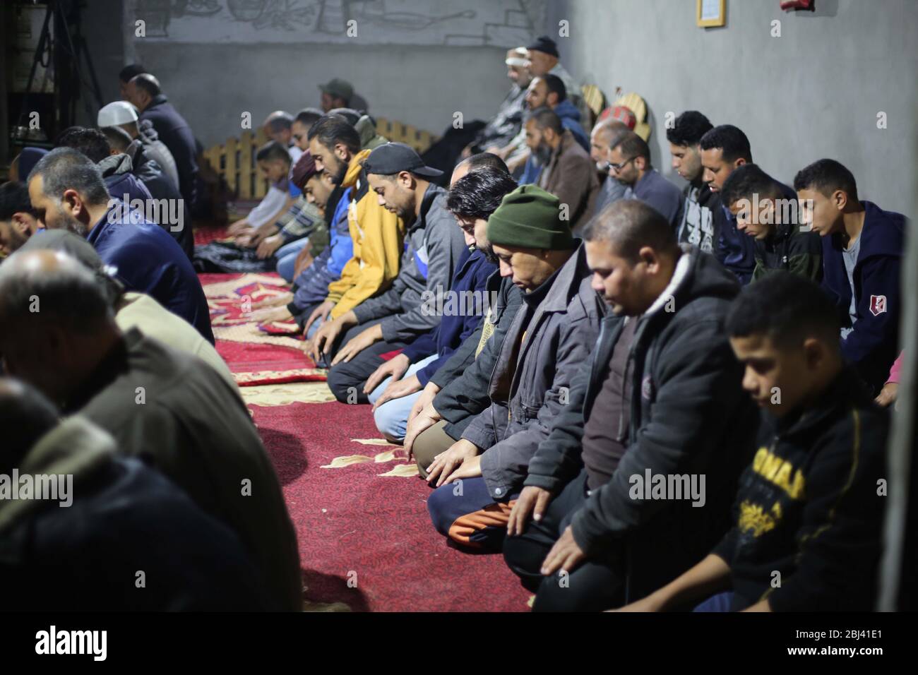 Nuseirat Refugee Camp, The Gaza Strip, Palestine. 27th Apr, 2020 ...