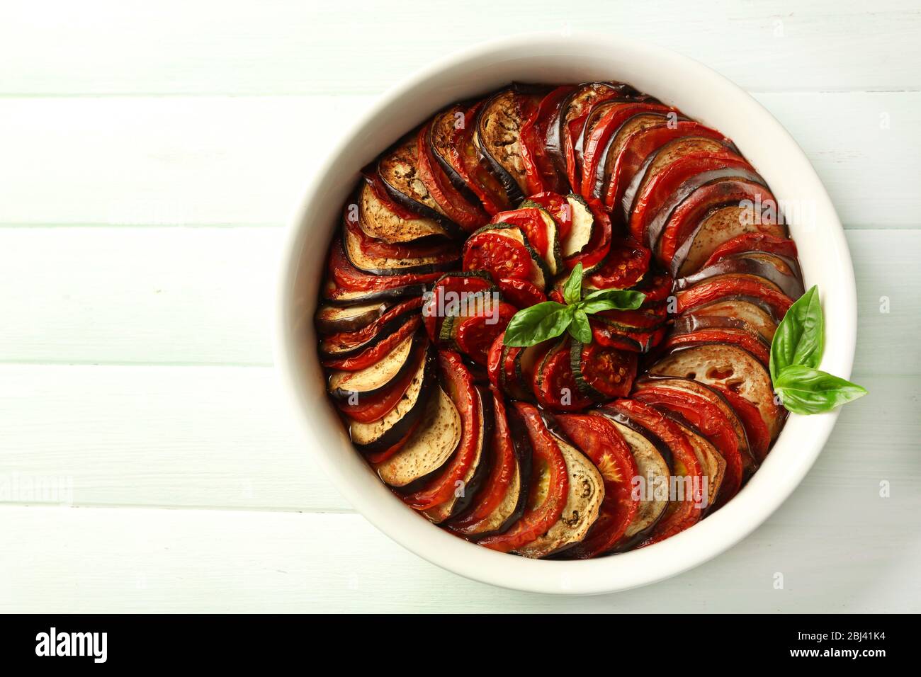Ratatouille - traditional French Provencal vegetable dish cooked in ...