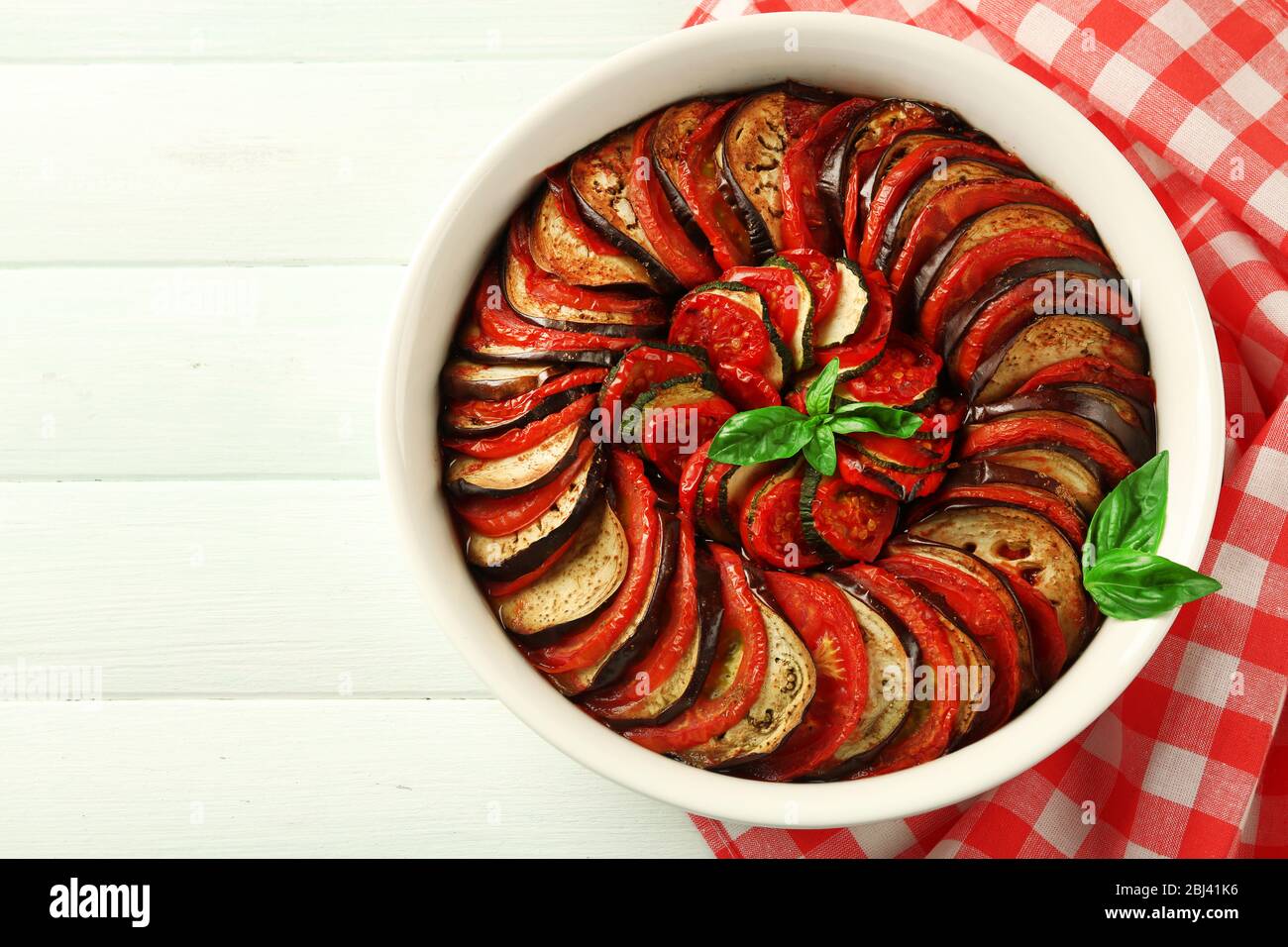 Ratatouille - traditional French Provencal vegetable dish cooked in ...