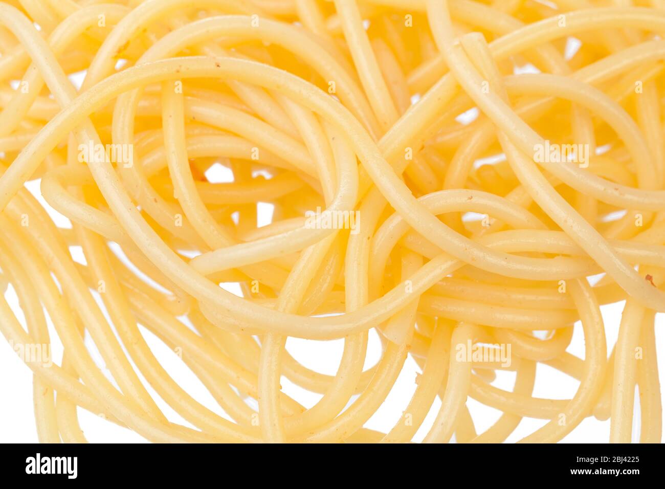 Bowl of spaghetti isolated on white background Stock Photo - Alamy