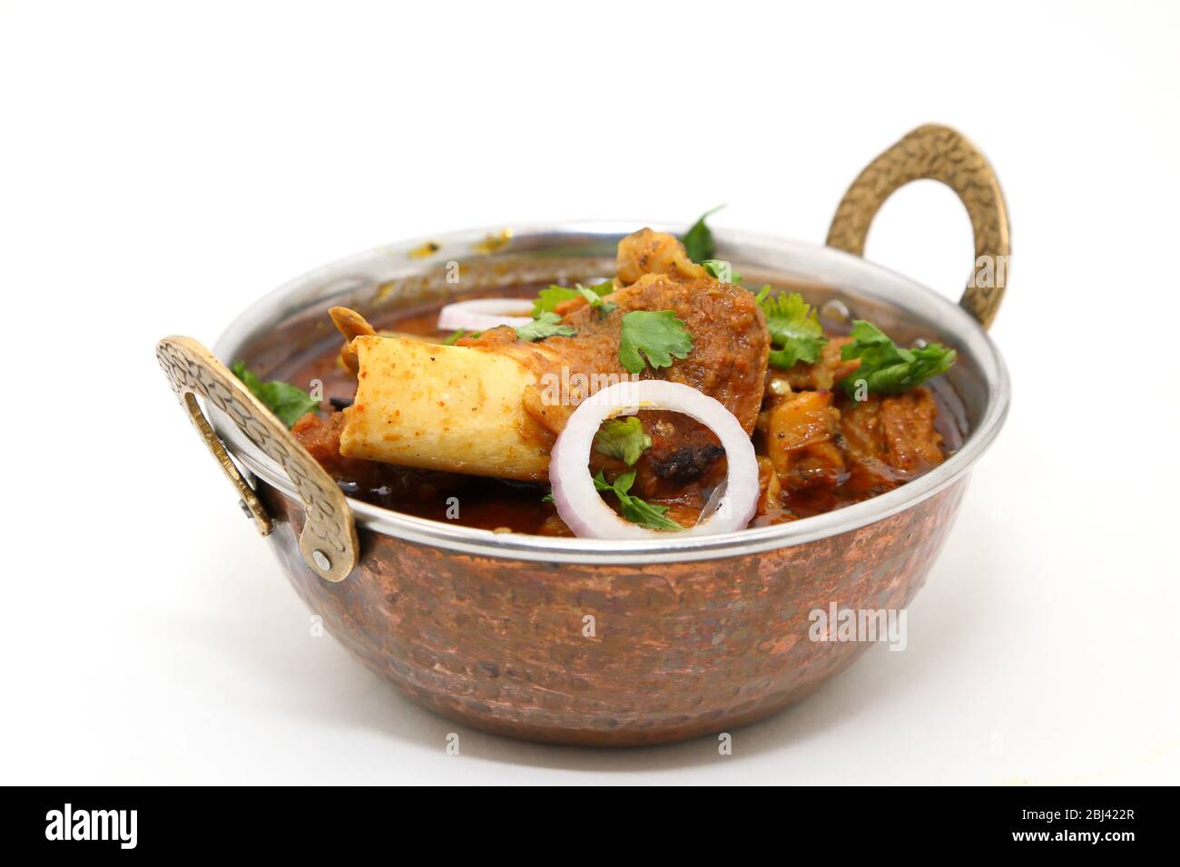 Indian meat dish or mutton curry Stock Photo - Alamy