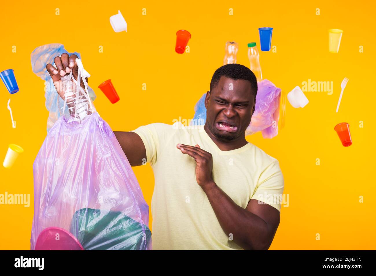 Environmental pollution, plastic recycling problem and waste disposal ...