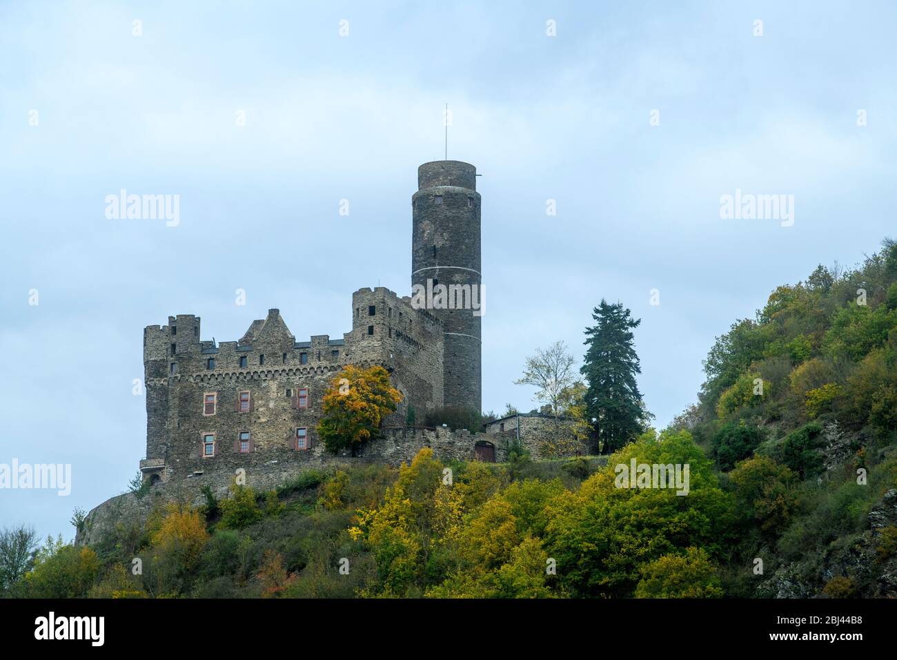 Maus castle burg maus at rhine hi-res stock photography and images - Alamy