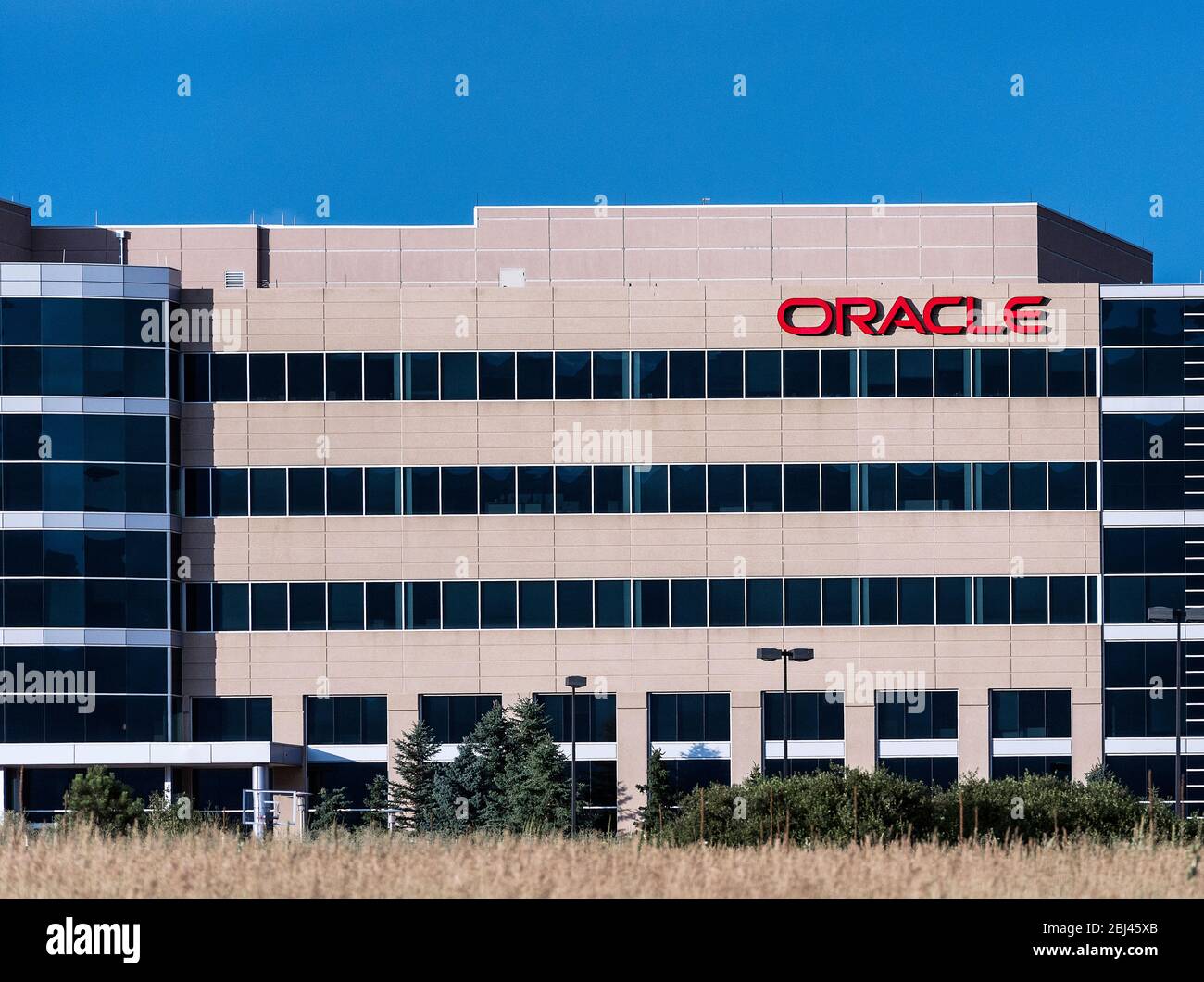 Oracle Corporation office building in Aurora Stock Photo - Alamy