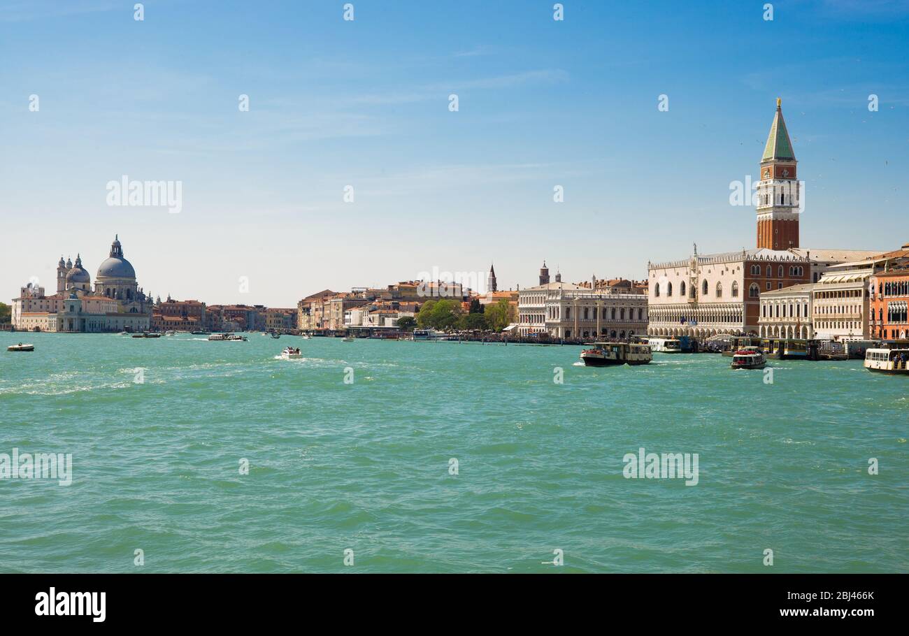 Venice,Old historical city in Italy.Famous attractions place Stock ...