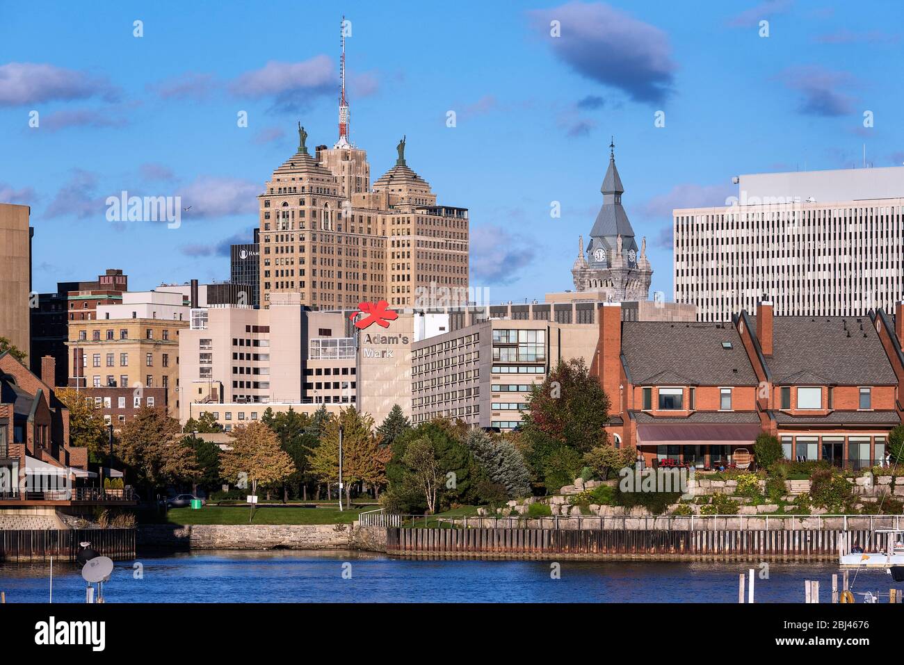 Buffalo city skyline new york hi-res stock photography and images - Alamy