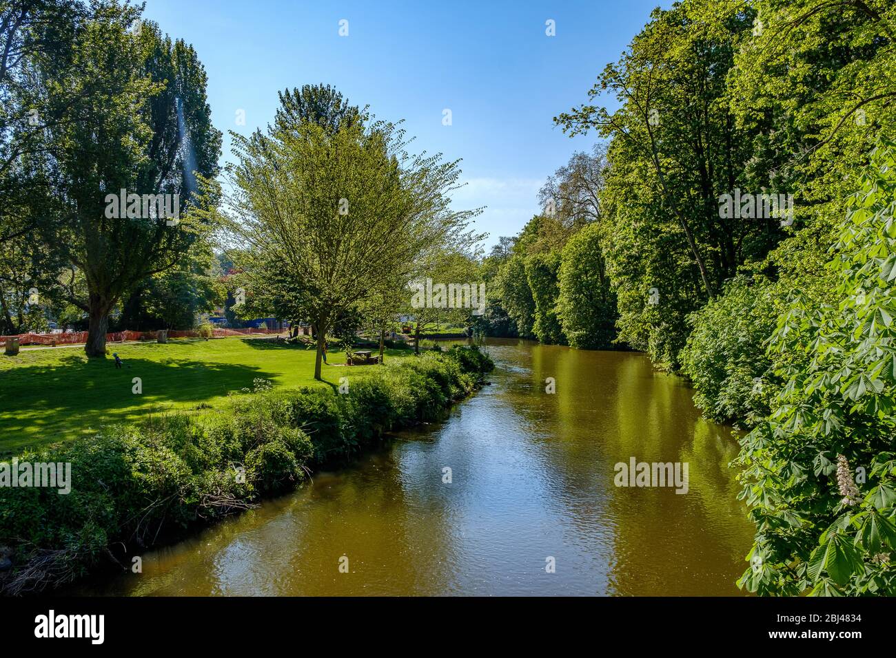 River Wey, Guildford, Surrey UK Stock Photo - Alamy