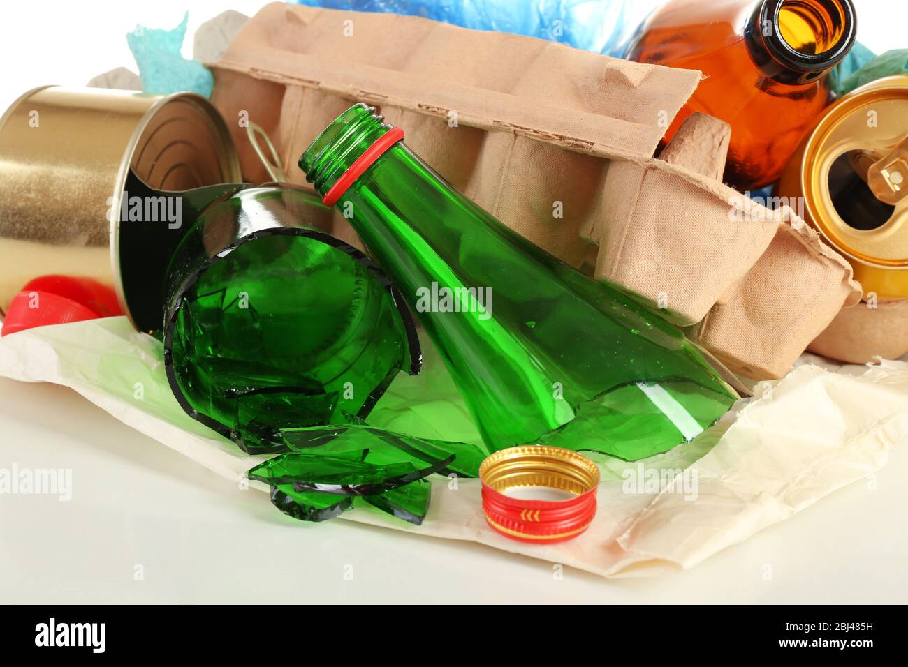 pile of rubbish, close-up Stock Photo - Alamy