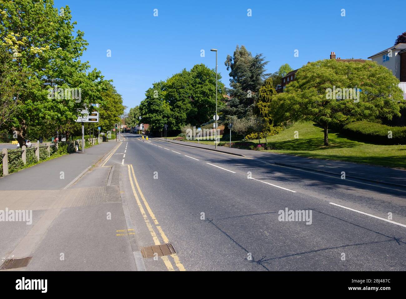 Empty highway lockdown hi-res stock photography and images - Alamy