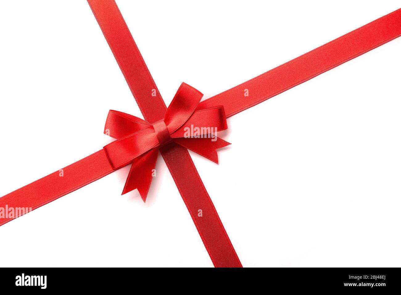 Rose red ribbons Cut Out Stock Images & Pictures - Alamy