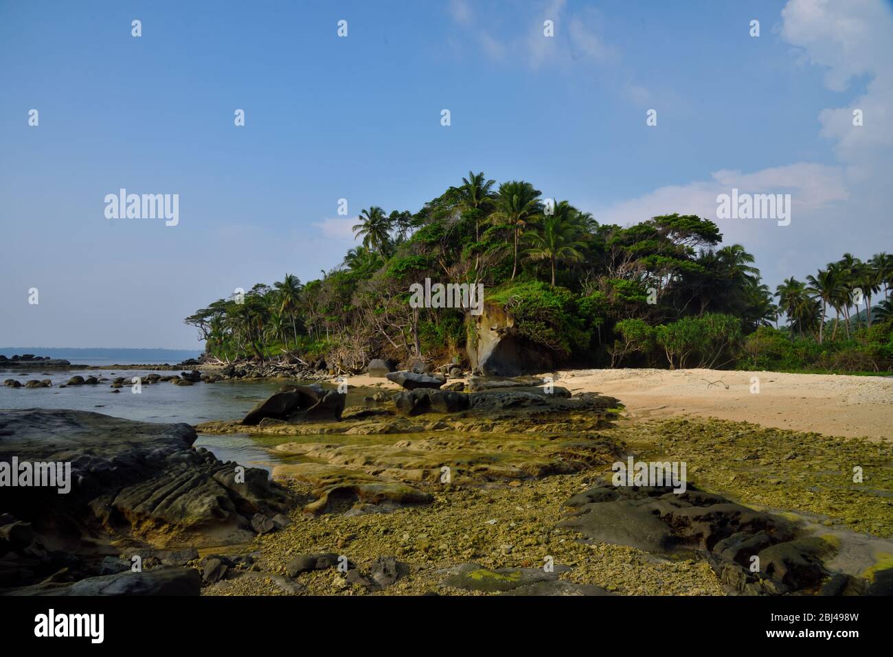 Tropical landscape Andaman Island Stock Photo - Alamy