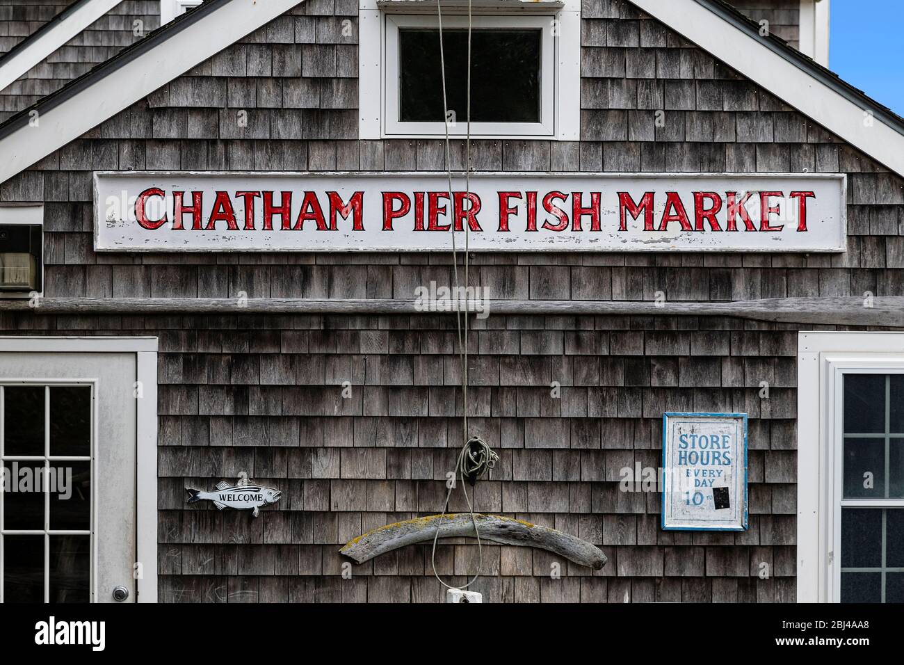 Chatham fish pier hi-res stock photography and images - Alamy