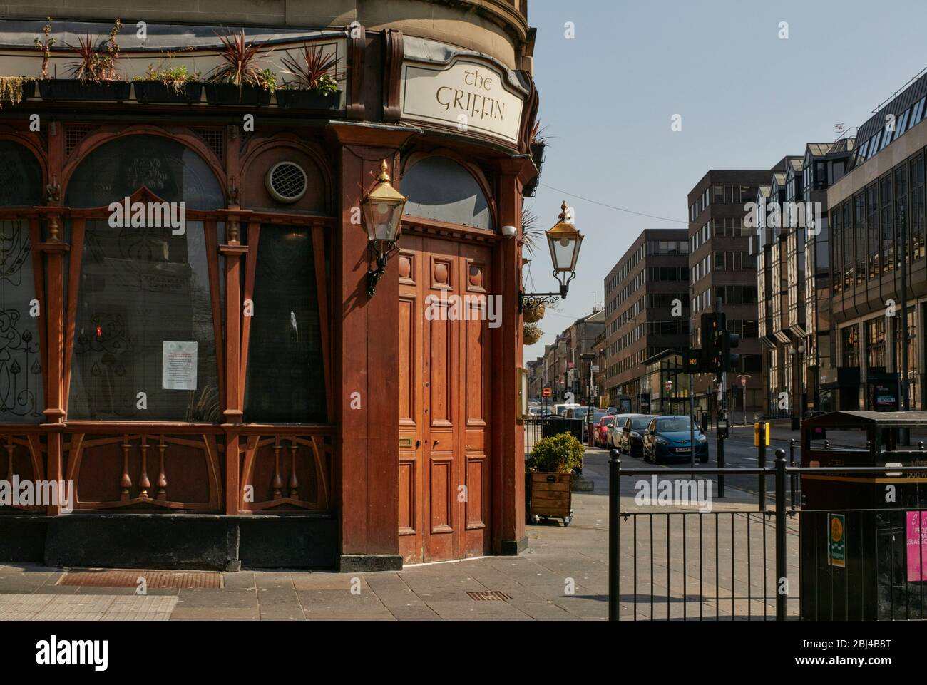 Glasgow city under coronavirus lockdown restrictions Stock Photo - Alamy