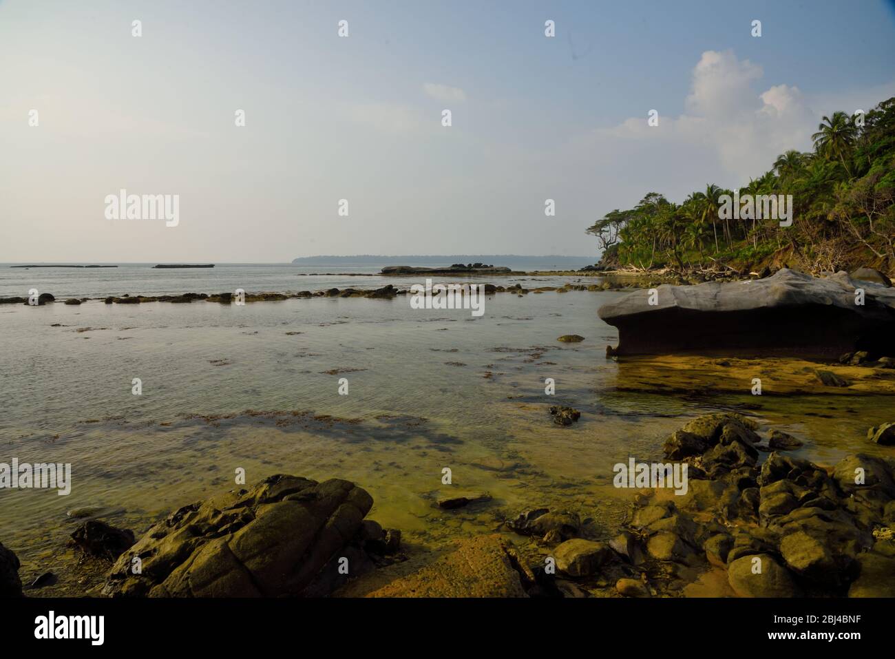 Tropical landscape Andaman Island Stock Photo - Alamy