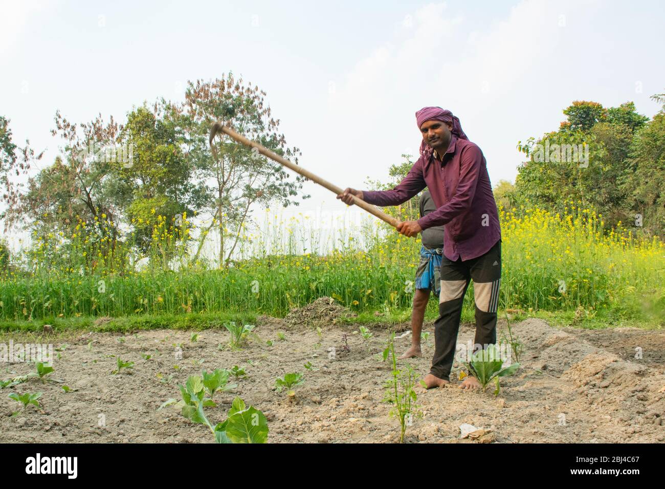 Rural indian working people hi-res stock photography and images - Alamy