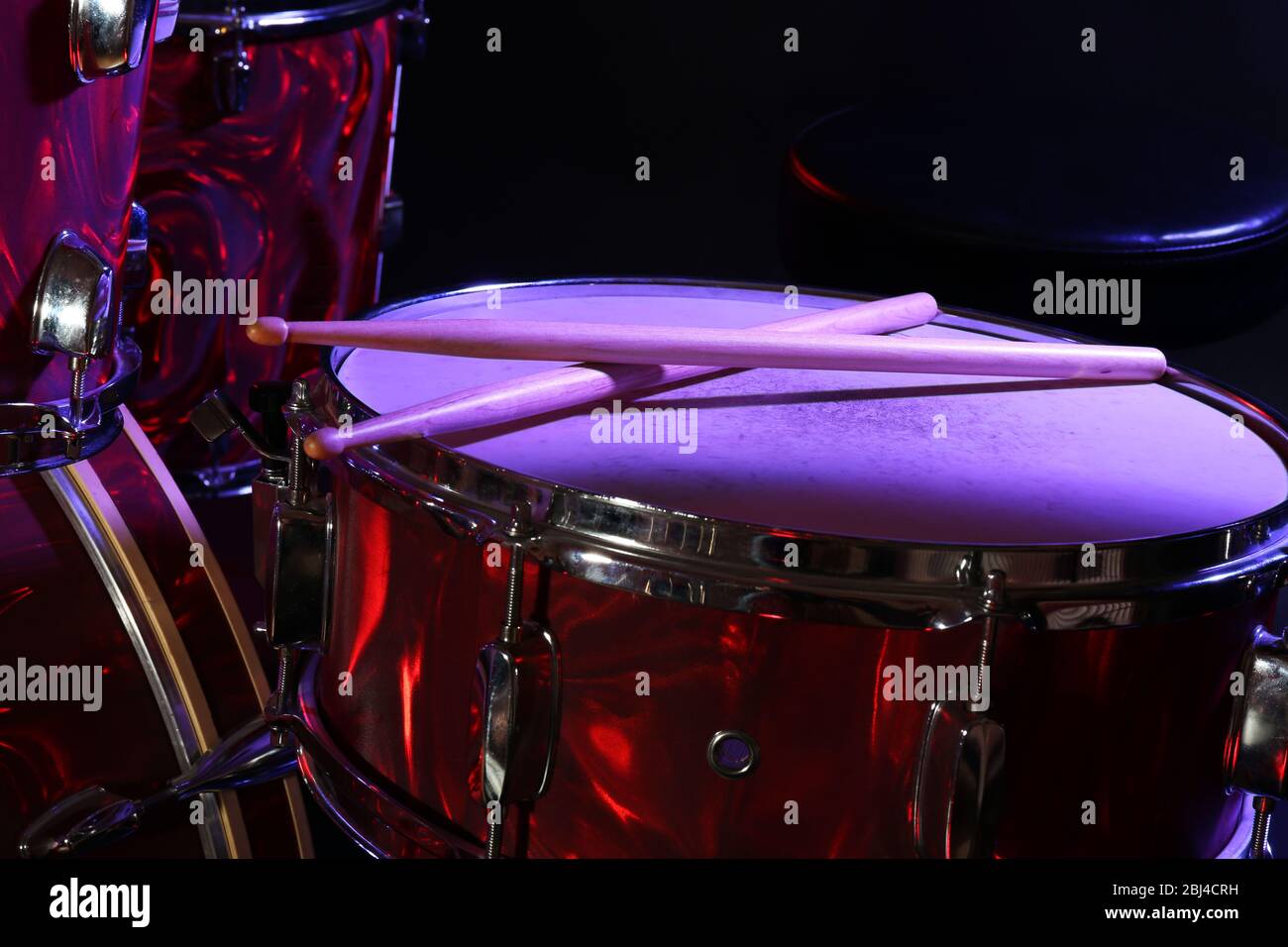 Part drum set double hi-res stock photography and images - Alamy