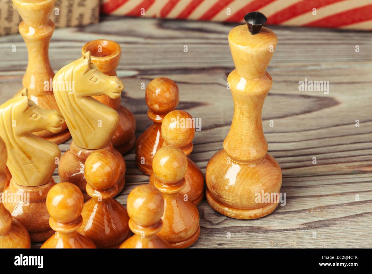 Rustic chessboard hi-res stock photography and images - Alamy