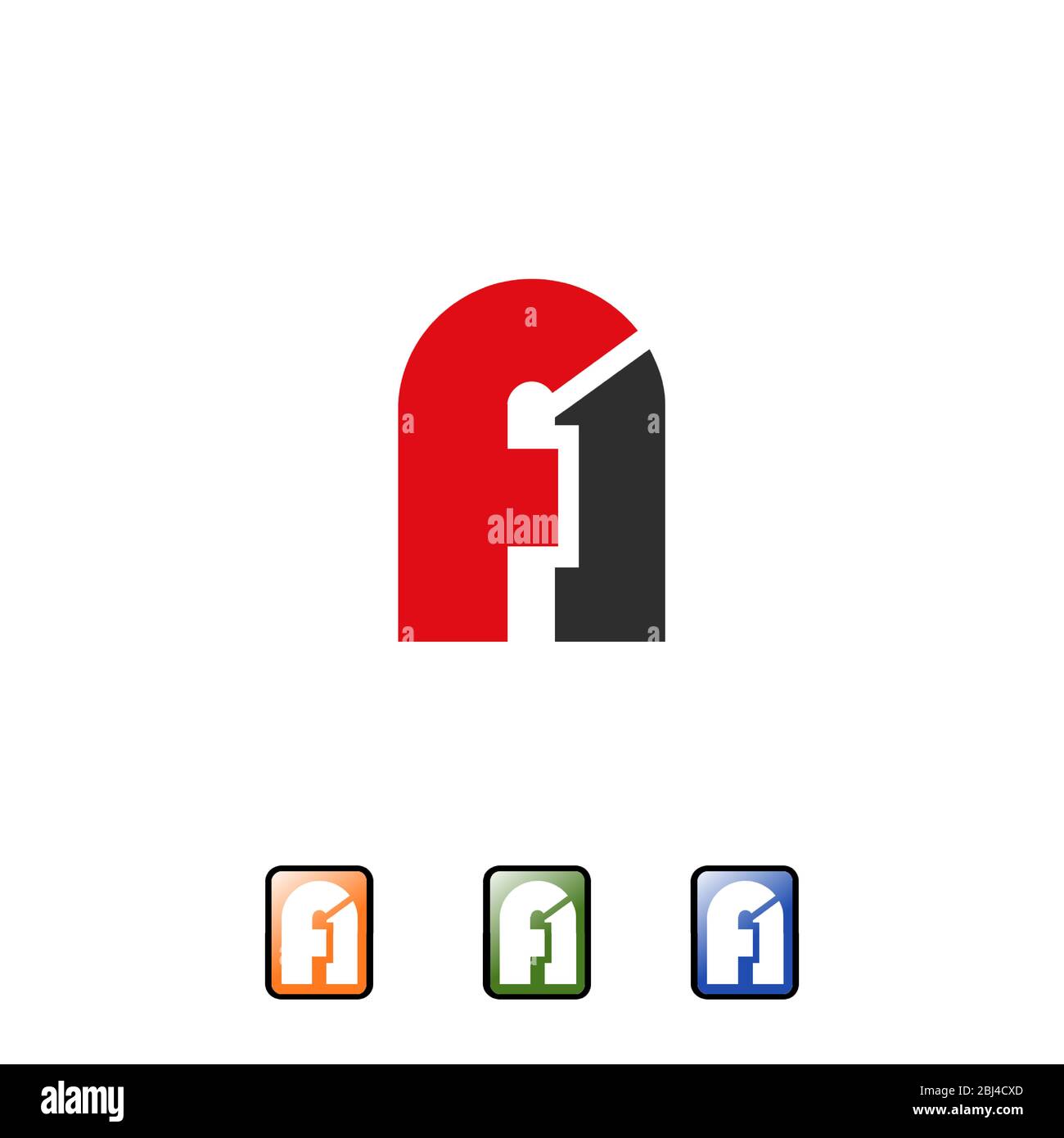 F1 media Stock Vector Images - Alamy