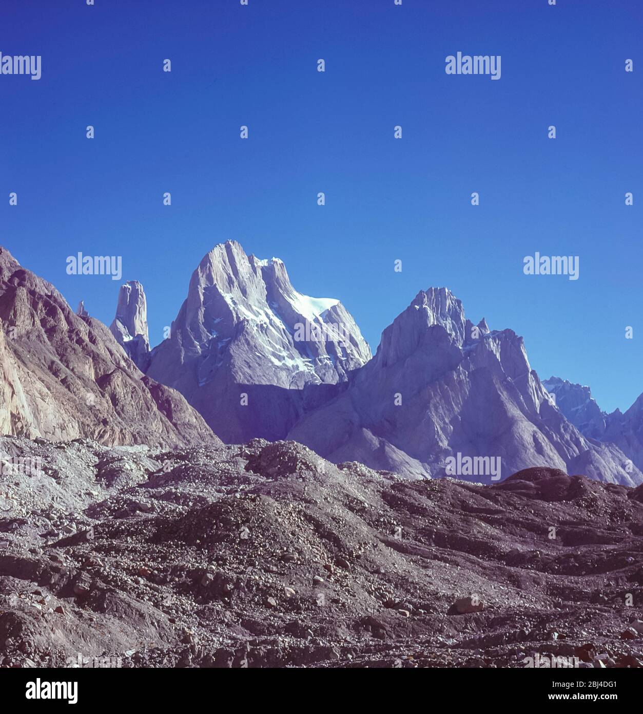 Pakistan, Northern Areas of the Karakoram Mountains. Pictorial image of ...