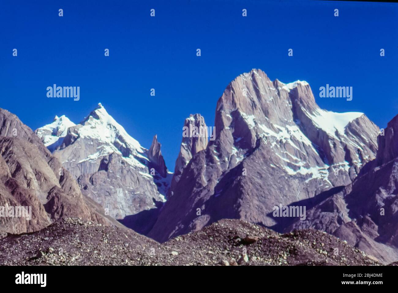 Pakistan, Northern Areas of the Karakoram Mountains. Pictorial image of ...