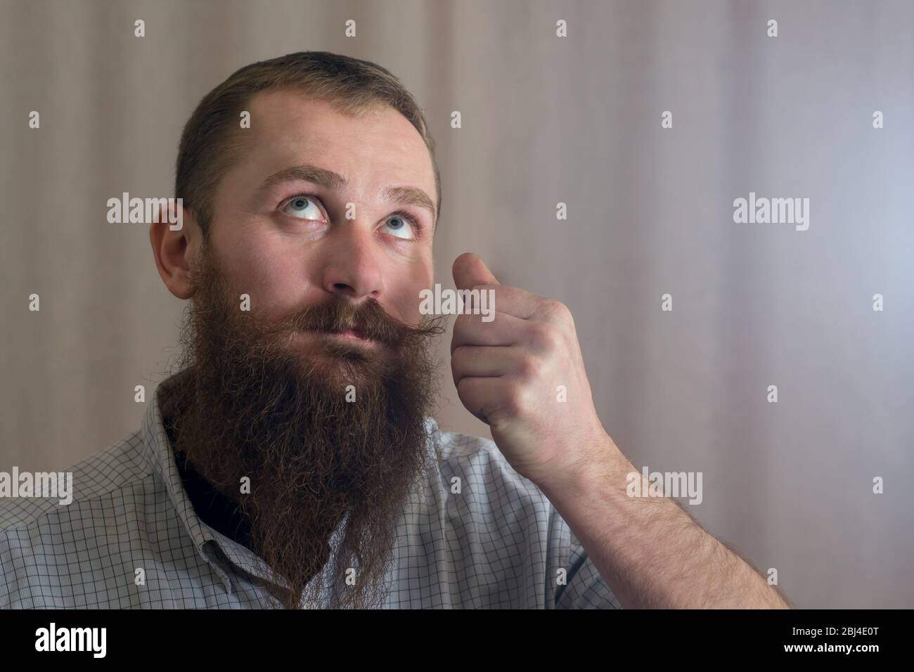 Twist moustache hi-res stock photography and images - Alamy