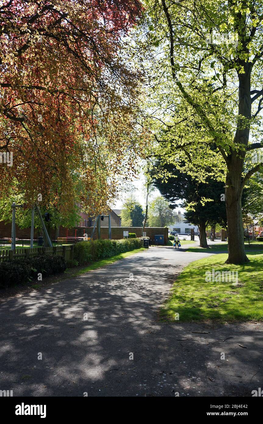 Pathway through a hedge hi-res stock photography and images - Alamy