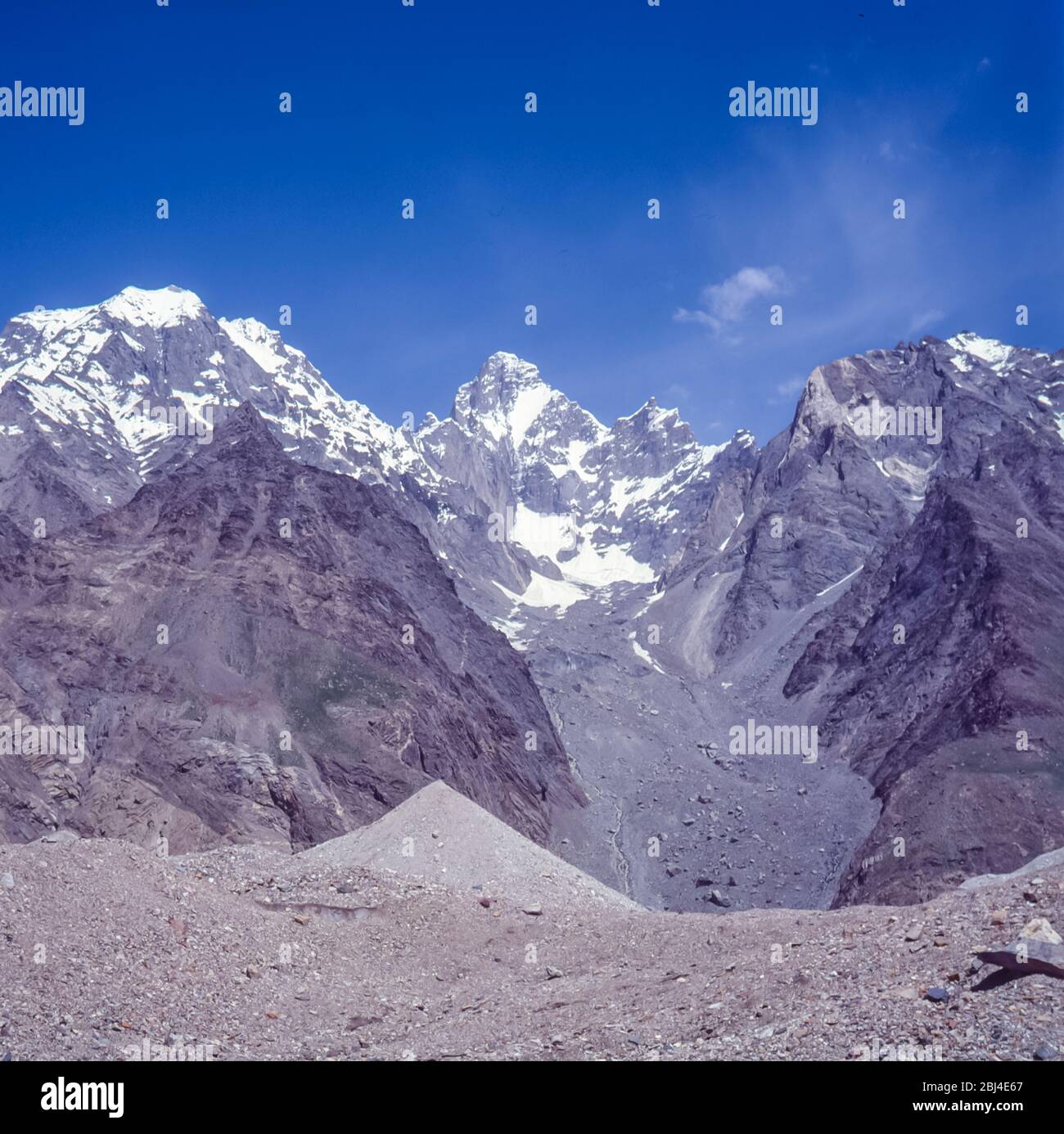 Pakistan, Northern Areas of the Karakoram Mountains. On the Baltoro ...