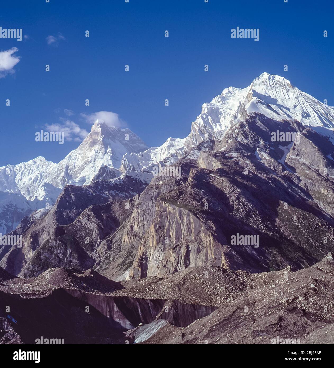 Pakistan, Northern Areas of the Karakoram Mountains. On the Baltoro ...