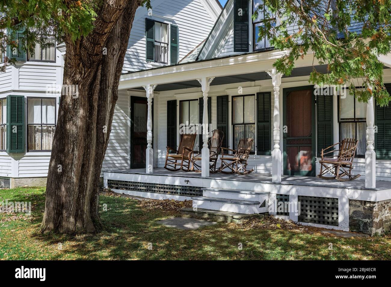 Calvin Coolidge Homestead Stock Photo - Alamy